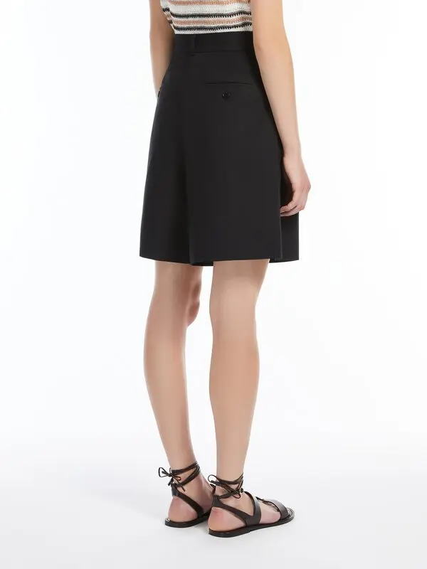 Max Mara Flared Bermuda Shorts