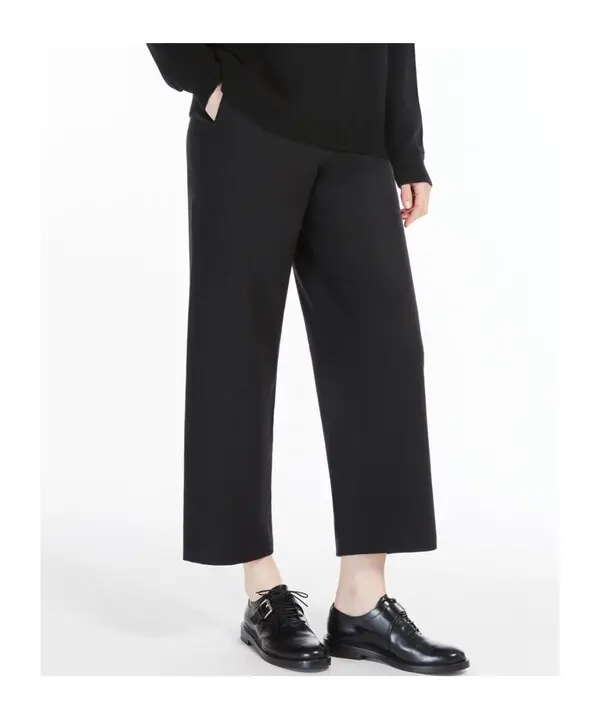 Max Mara Floria Drawstring Wide Leg Pants