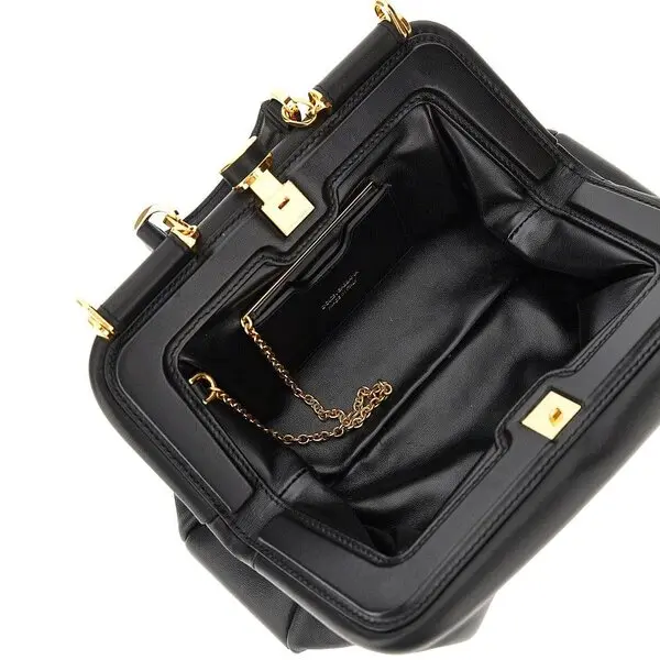Dolce & Gabbana Plongé Nappa Leather 'grandma' Bag - Black