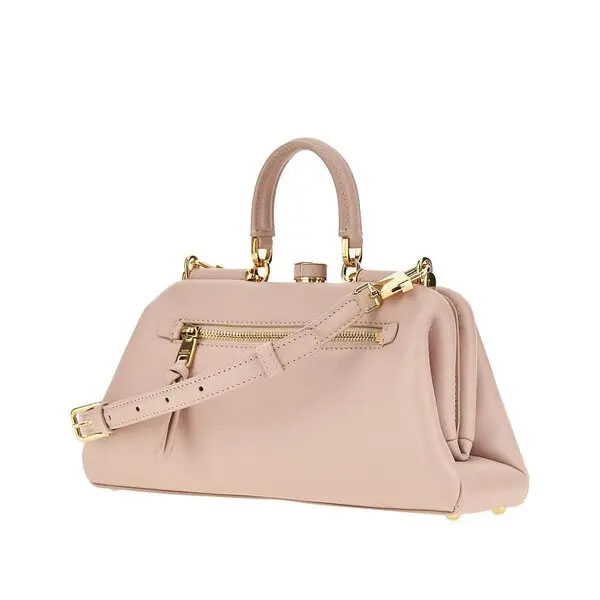 Dolce & Gabbana Plongé Nappa Leather 'grandma' Bag - Pink