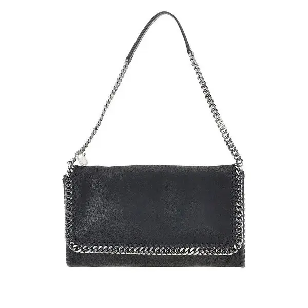 Stella McCartney Falabella Flap' Shoulder Bag - Black
