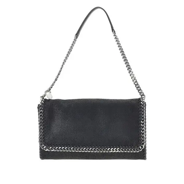 Stella McCartney Falabella Flap' Shoulder Bag - Black