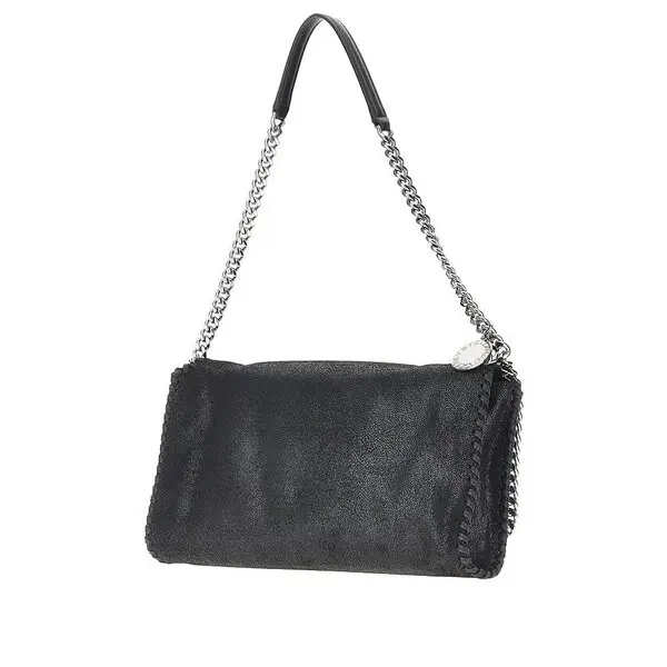 Stella McCartney Falabella Flap' Shoulder Bag - Black