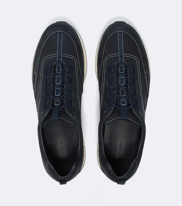 John Lobb Leather Slip-on Sneakers
