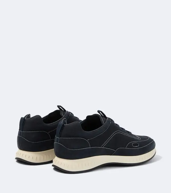 John Lobb Leather Slip-on Sneakers