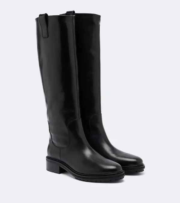 AeydĒ Henry Leather Knee-high Boots