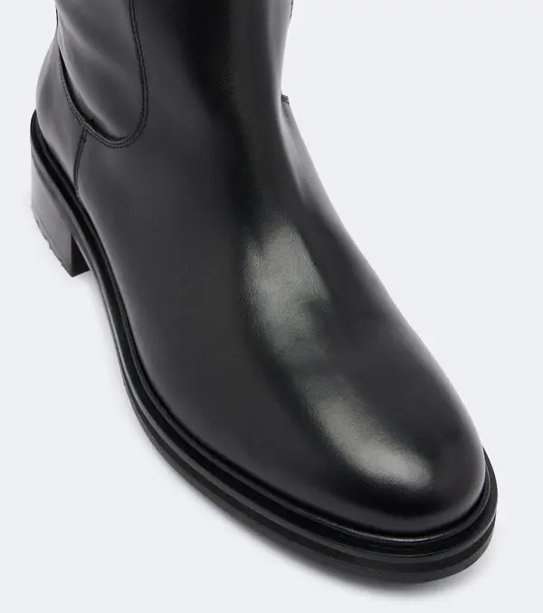 AeydĒ Henry Leather Knee-high Boots