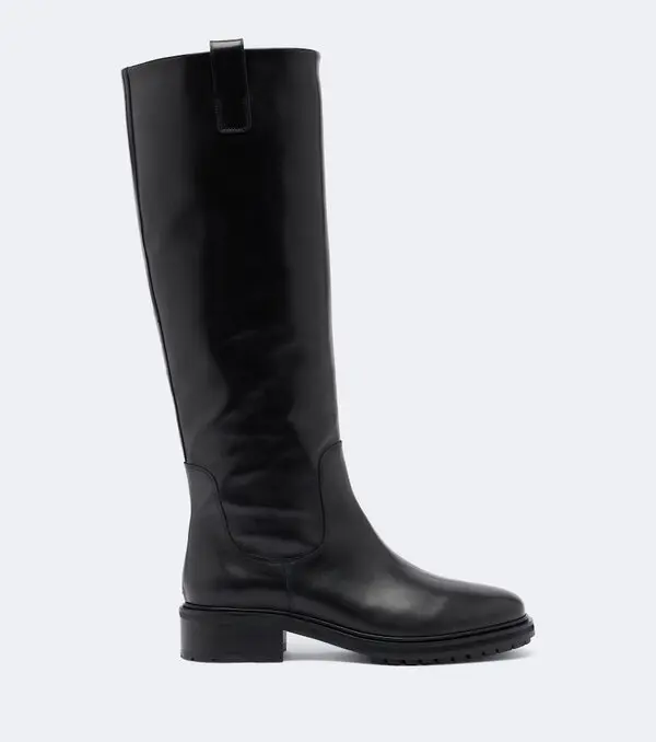 AeydĒ Henry Leather Knee-high Boots