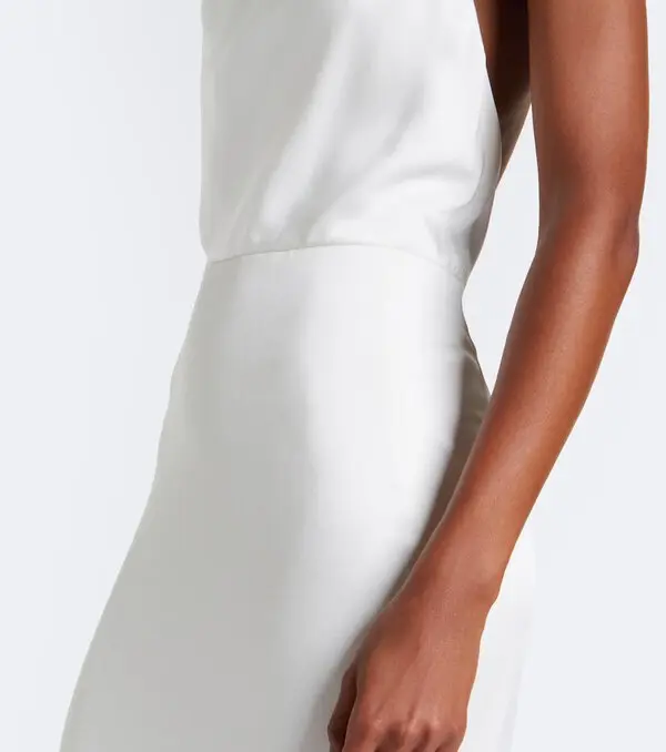 Givenchy Open-back Draped Gown