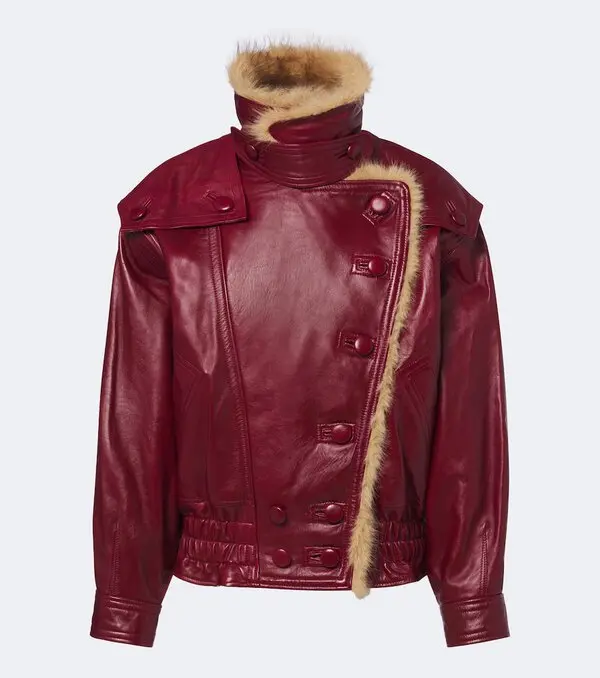 Isabel Marant Étoile Valina Leather Jacket