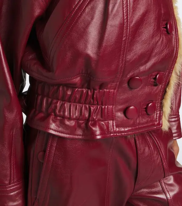 Isabel Marant Étoile Valina Leather Jacket