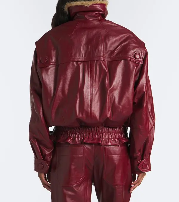 Isabel Marant Étoile Valina Leather Jacket