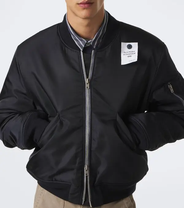 Acne Studios Logo Bomber Jacket