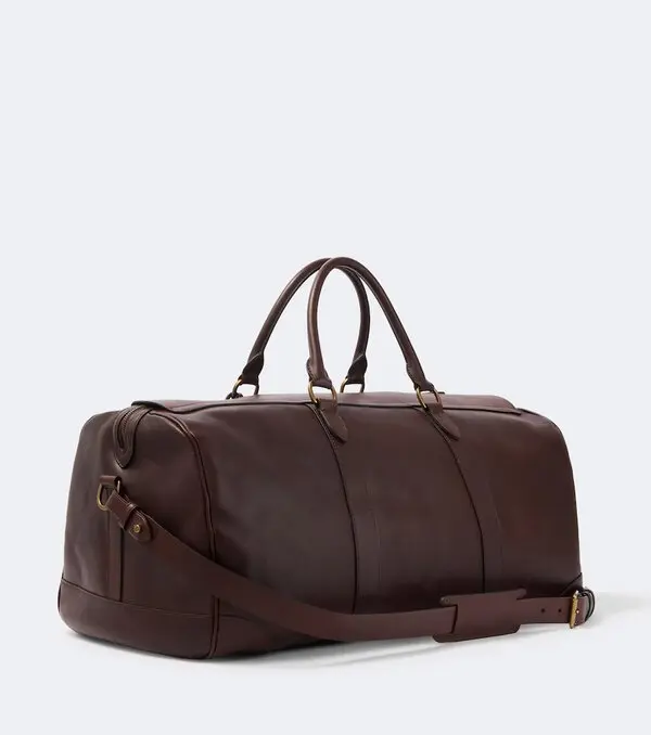 Polo Ralph Lauren Heritage Lock Large Leather Duffel Bag
