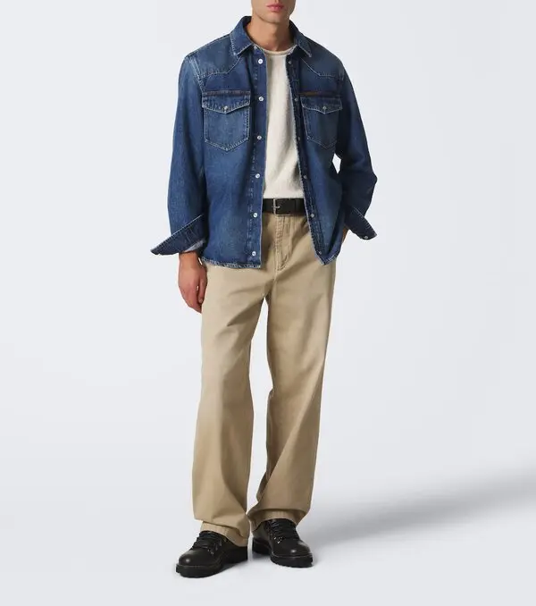 Moncler Denim Western Shirt