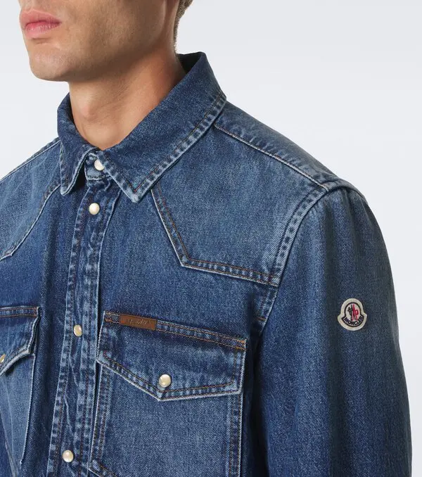 Moncler Denim Western Shirt
