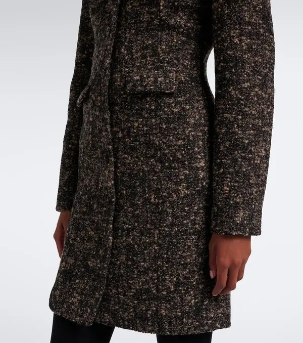 Magda Butrym Bouclé Wool-blend Blazer Dress