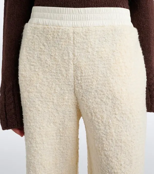 Moncler Bouclé Straight Pants