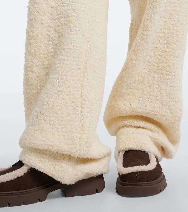 Moncler Bouclé Straight Pants