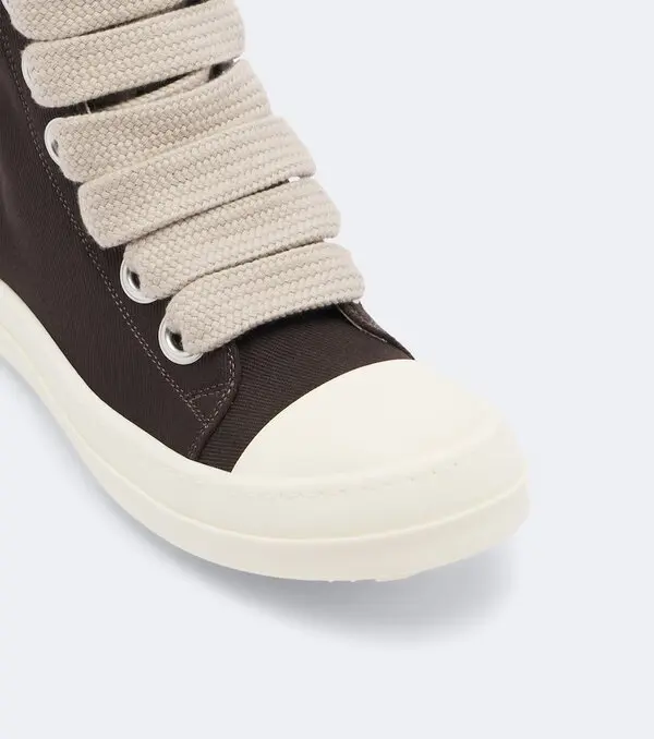 Rick Owens Jumbolace Denim Sneakers