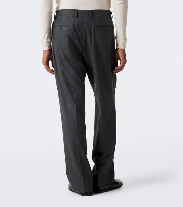 Auralee Wool Straight Pants