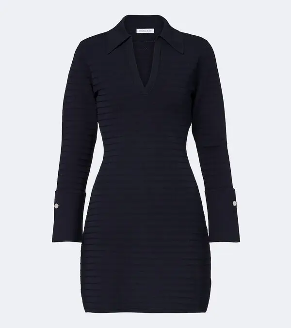 Veronica Beard Celena Knitted Polo Dress