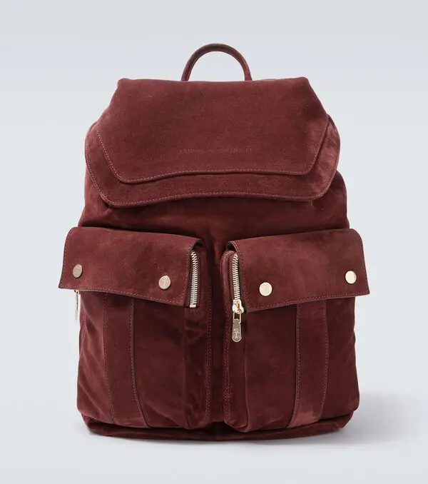 Brunello Cucinelli Suede Backpack