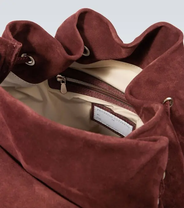 Brunello Cucinelli Suede Backpack