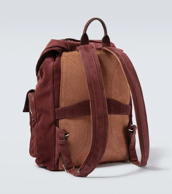 Brunello Cucinelli Suede Backpack