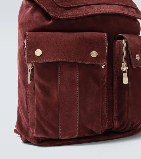 Brunello Cucinelli Suede Backpack
