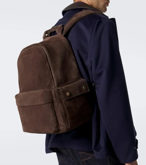 Brunello Cucinelli Suede Backpack