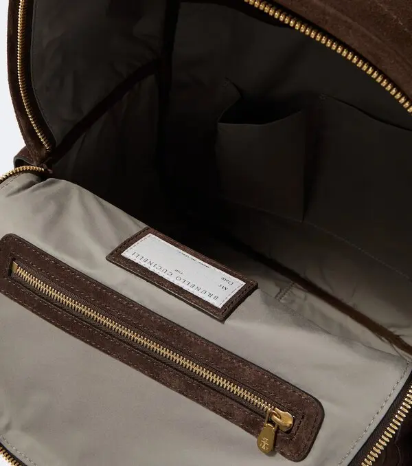 Brunello Cucinelli Suede Backpack