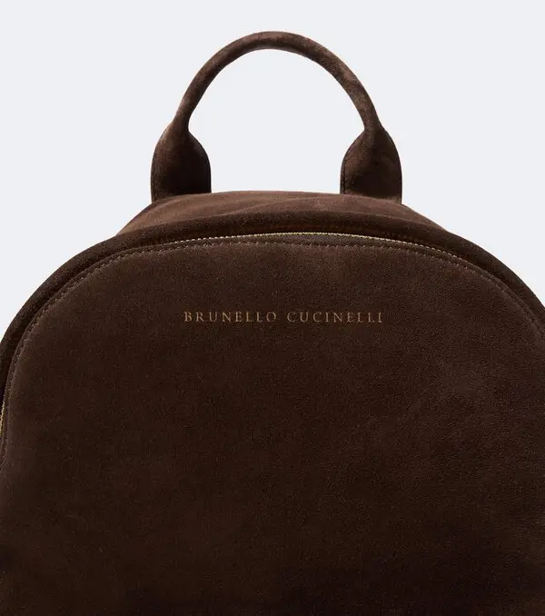 Brunello Cucinelli Suede Backpack