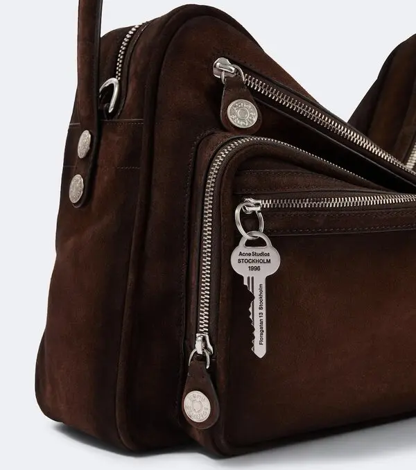 Acne Studios Camero Suede Shoulder Bag