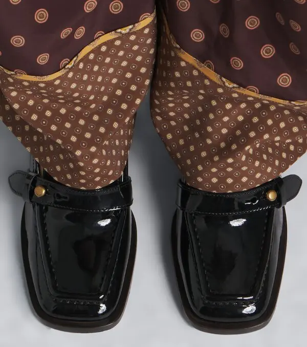 Zimmermann Astor Leather Loafer Pumps