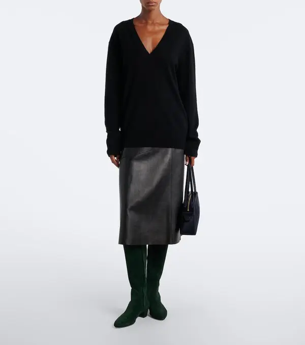 AeydĒ Yana Suede Knee-high Boots