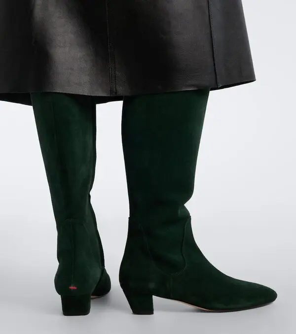 AeydĒ Yana Suede Knee-high Boots