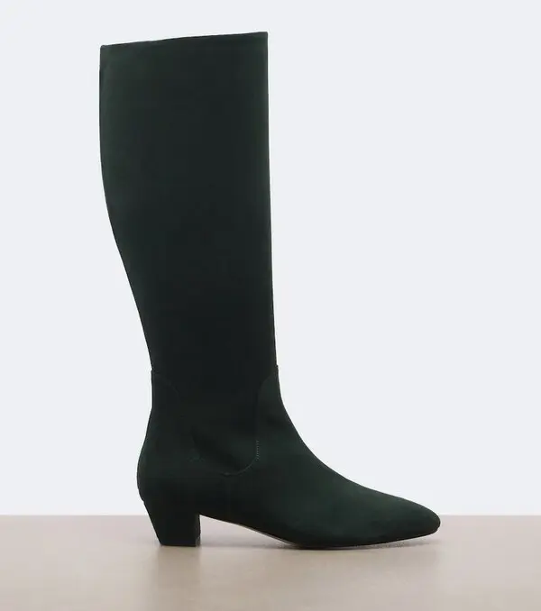 AeydĒ Yana Suede Knee-high Boots