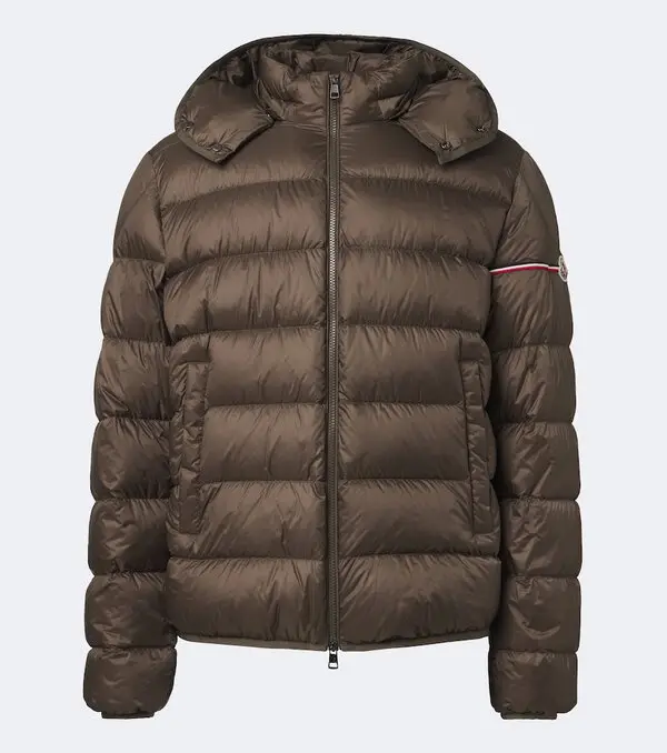 Moncler Ravenlock Hooded Down Jacket - Grey