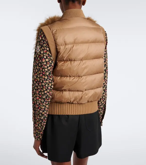 Moncler Wool-lined Down Vest