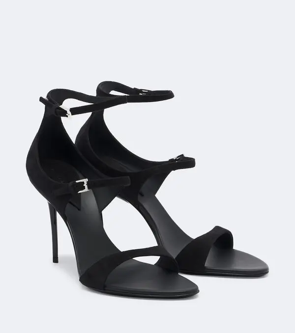 Alaïa Drop Suede Sandals