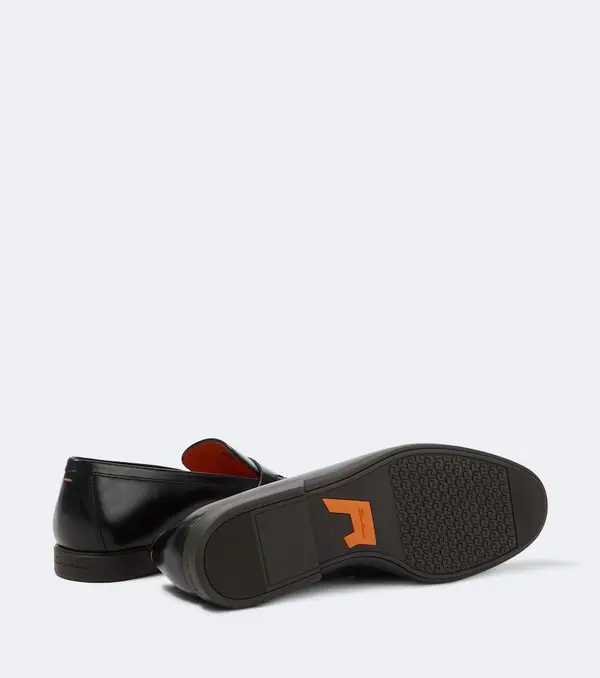 Santoni Milo Leather Penny Loafers