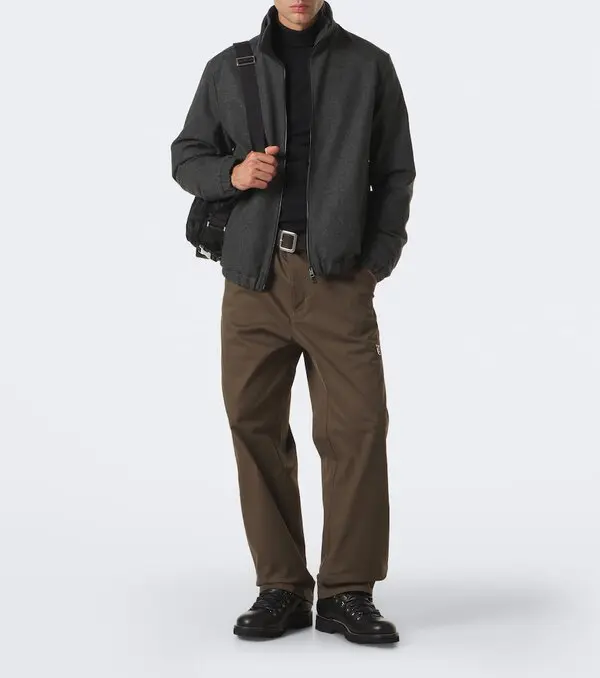 Moncler Limberl Flannel Down Jacket