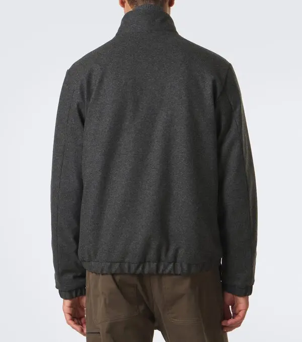 Moncler Limberl Flannel Down Jacket