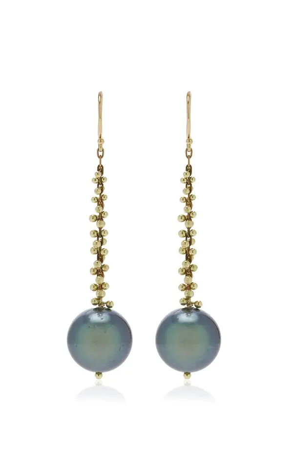 TEN THOUSAND THINGS 18k Green Gold Tahitian Pearl
