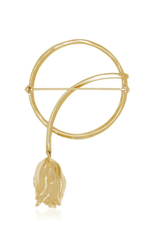 Chloé Bloomcraft Brass Brooch