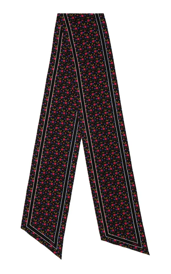 Chloé Floral-print Cotton Scarf - Multi