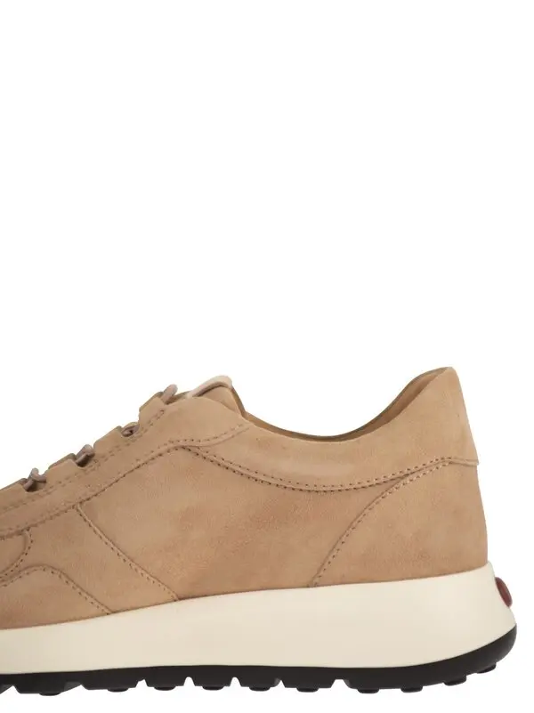 TOD'S Goatskin Suede Sneakers