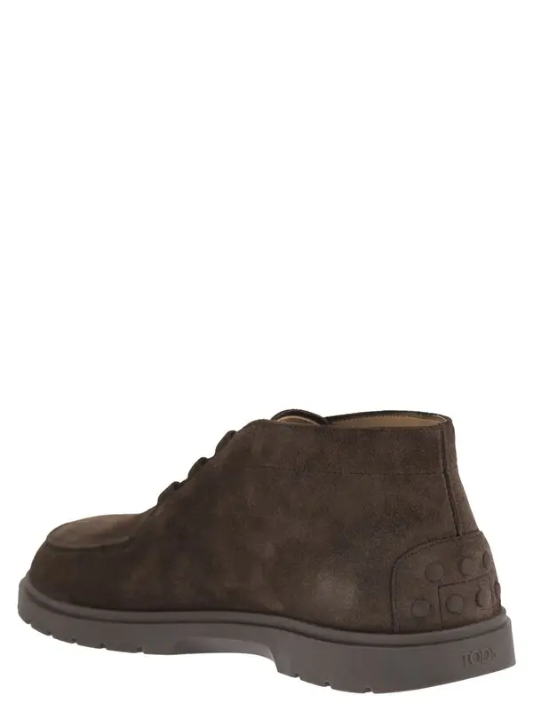 TOD'S Suede Ankle Boots