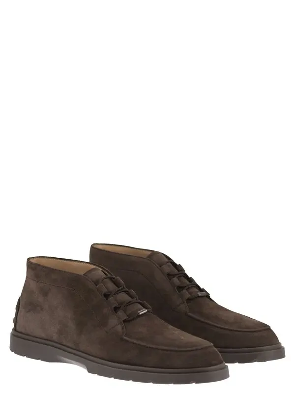 TOD'S Suede Ankle Boots
